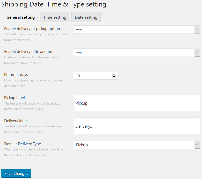 PRO Order delivery, Order pickup, Order date time, Pickup Location for ...