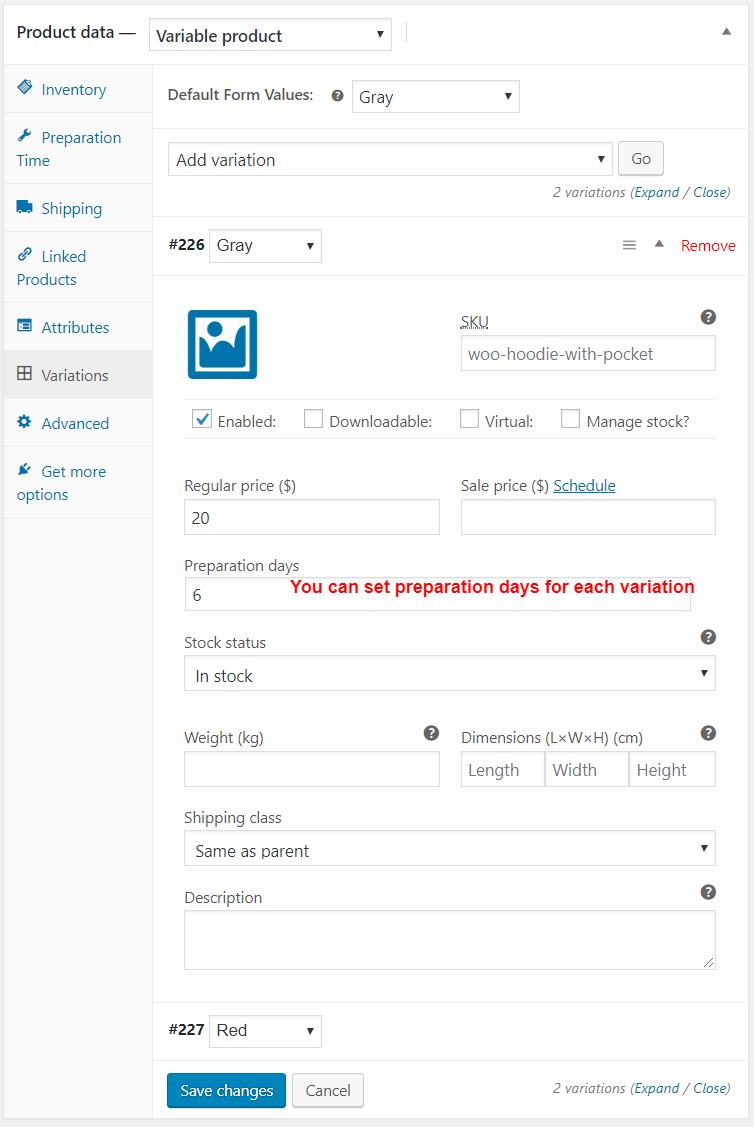 WooCommerce estimated delivery date per product - Pi Web Solution